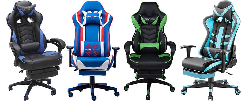 Best Gaming Chairs with Footrests reviewed | ChairsFX