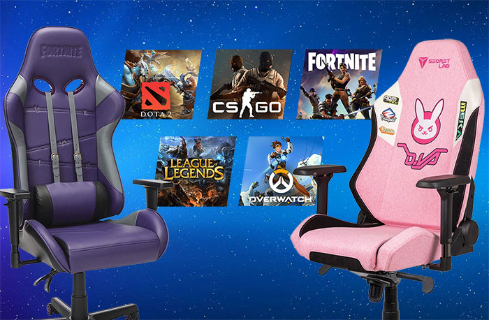 Official chairs of the world's top video games | ChairsFX