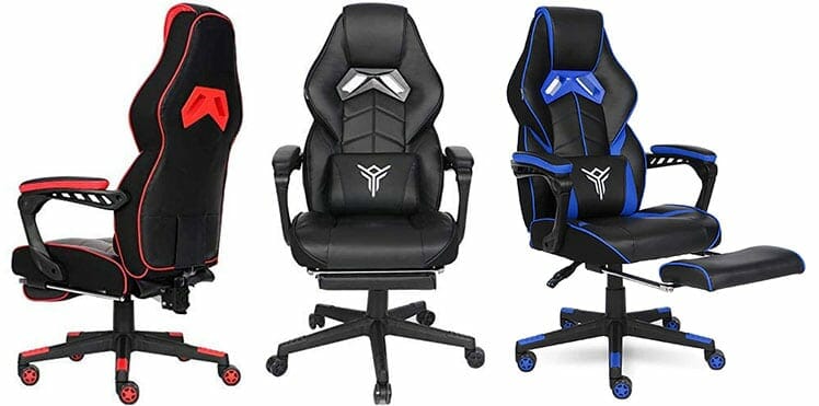 Elecwish Office and Footrest Gaming Chair Reviews | ChairsFX