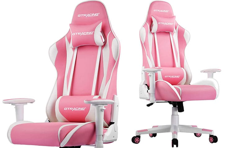 Review of the best pink gaming chairs | ChairsFX