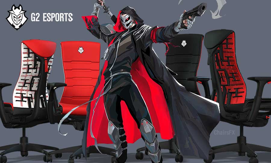 Herman Miller Embody x G2 Esports Special Edition Concepts