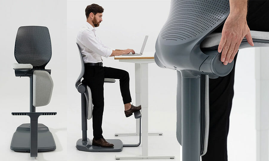 Movably Smart Chair Might Skyrocket Standing Desk Adoption
