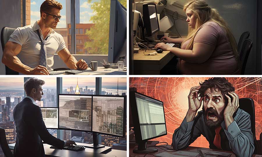 What Will The Desk Worker Of The Future REALLY Look Like?